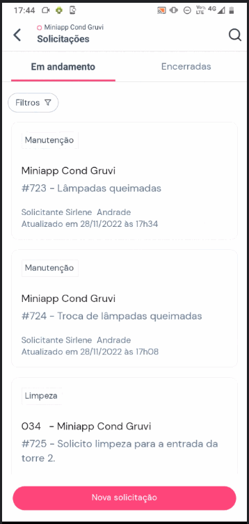 Como o morador abre uma solicitação (Ticket) no Gruvi – Superlógica ...